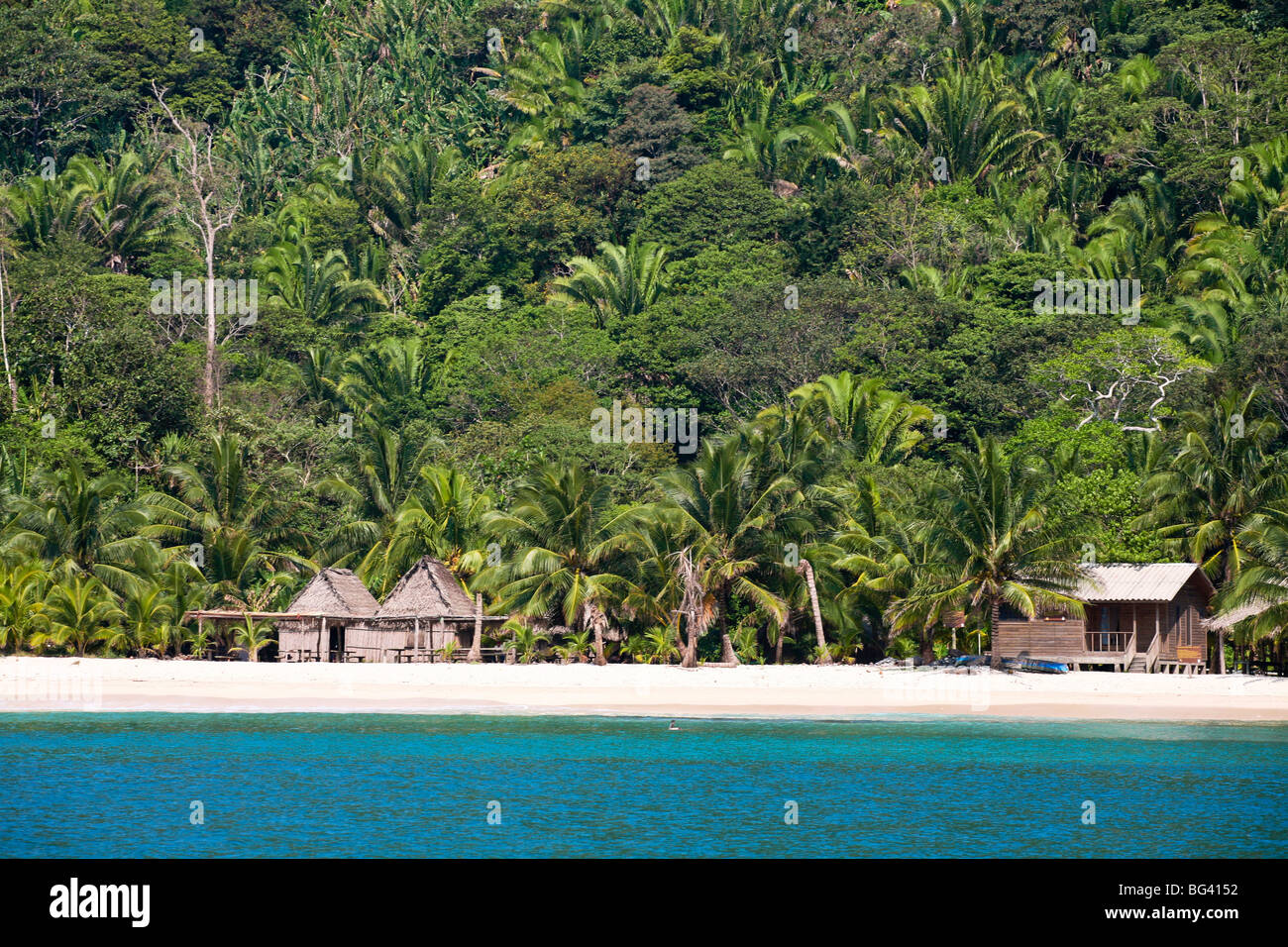 Honduras, Tela, Parque National Jeanette Kawas, Punta Sal, Cocalto ...