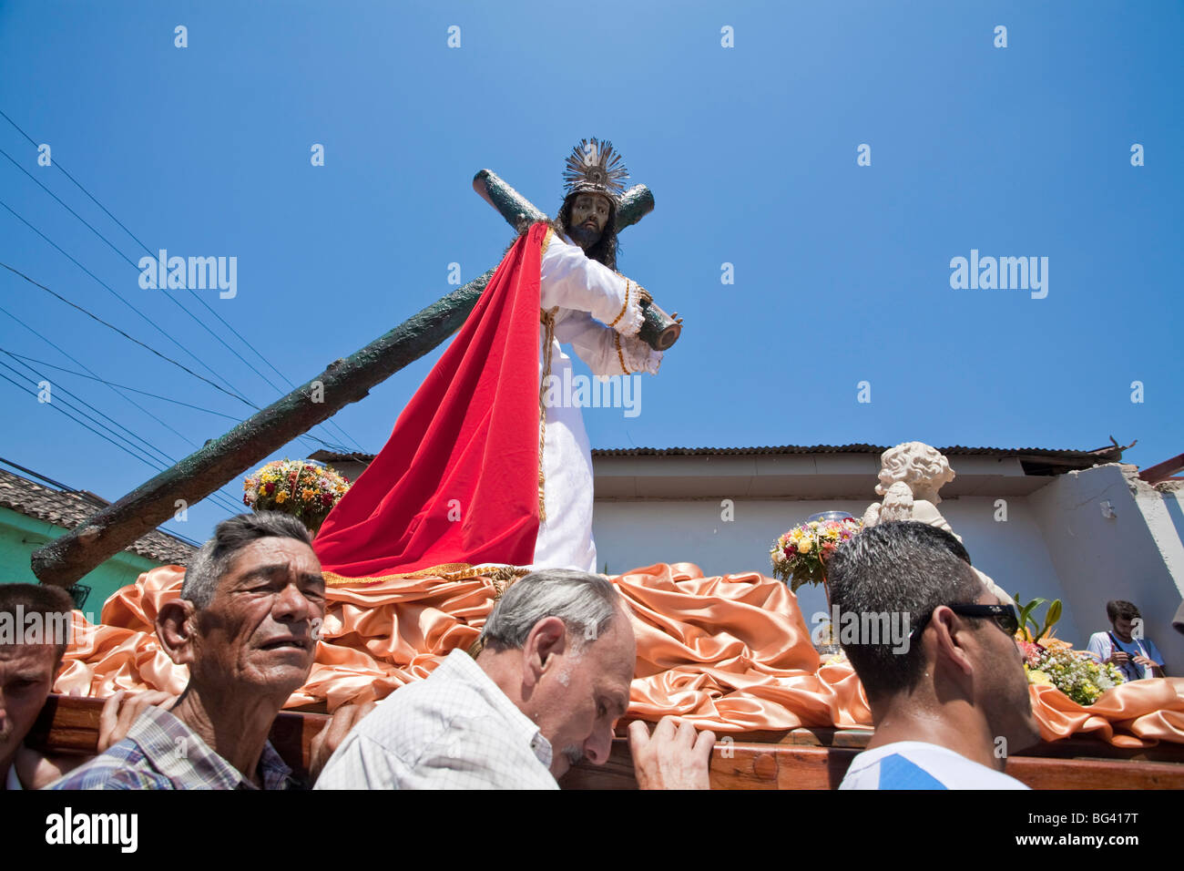 Honduras, Copan, Santa Rosa De Copan, Historic town center, Samana ...