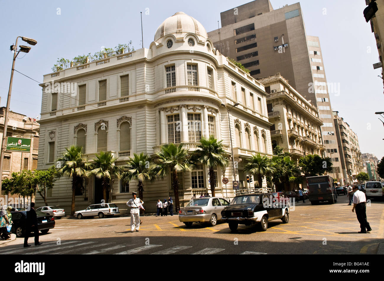 Downtown cairo traffic hi-res stock photography and images - Alamy
