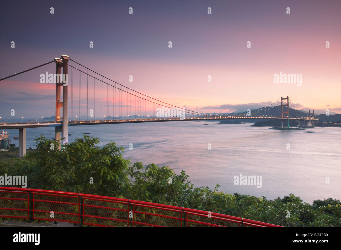 Tsing ma suspension bridge hi-res stock photography and images - Alamy