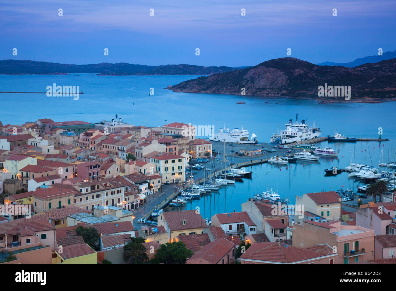 Italy, Sardinia, Northern Sardinia, Isola Maddalena, La Maddalena ...