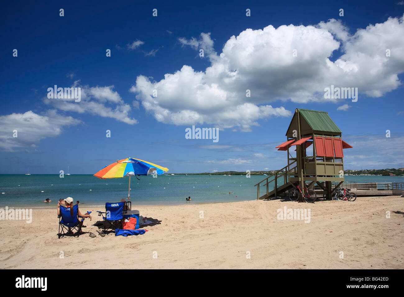 Puerto Rico, West Coast, Boqueron Beach Resort Stock Photo - Alamy