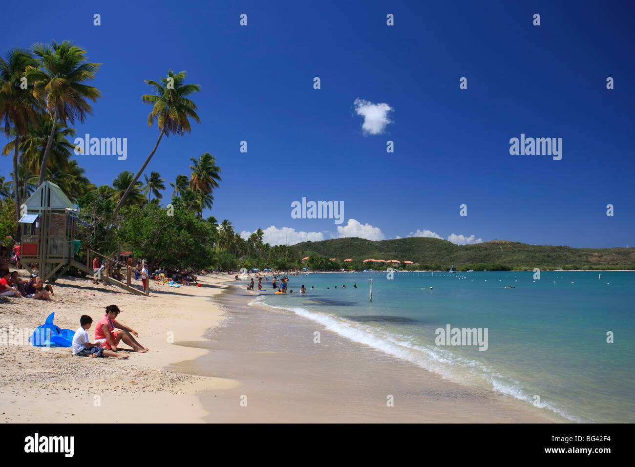 Puerto Rico, West Coast, Boqueron Beach Resort Stock Photo - Alamy