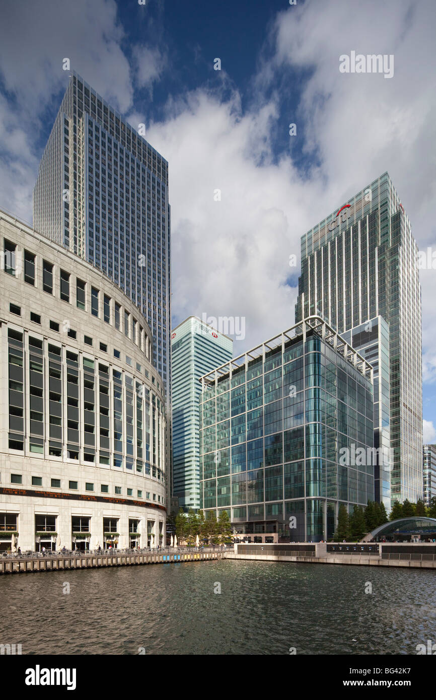 Canary Wharf, Docklands, London, England Stock Photo - Alamy