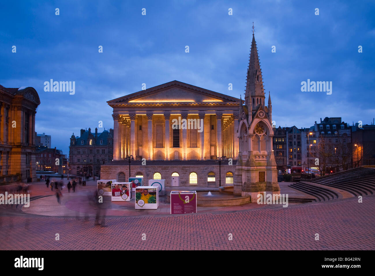 England, West Midlands, Birmingham, Town Hall Stock Photo - Alamy