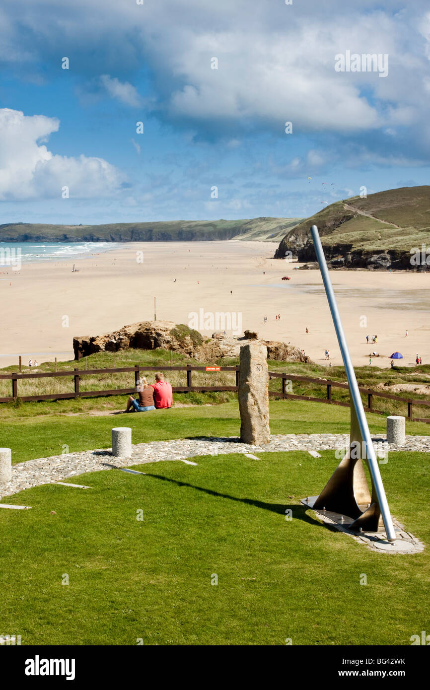Perranporth cornwall hi-res stock photography and images - Alamy