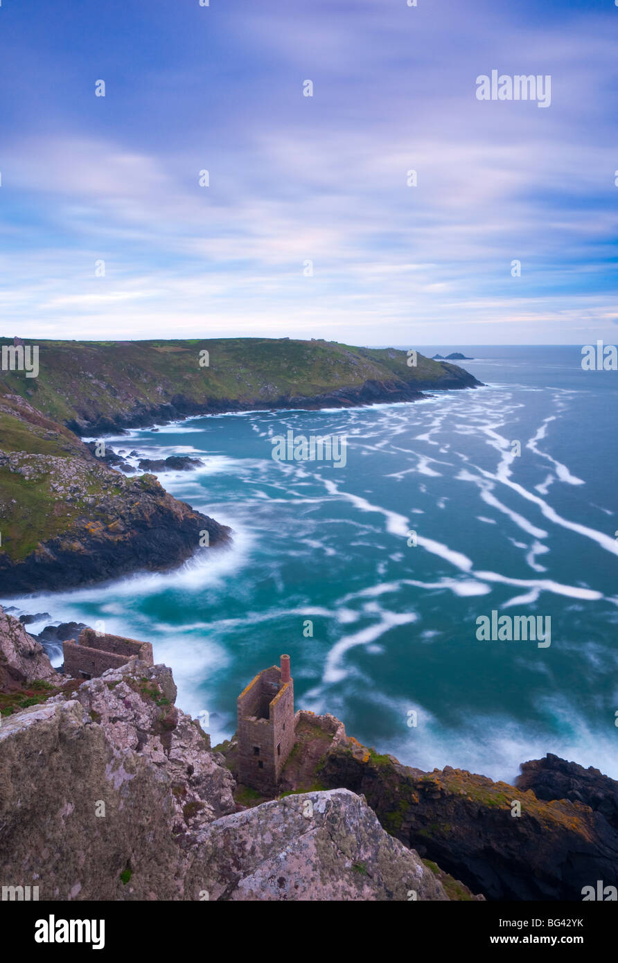 UK, Cornwall, Botallack Mine Stock Photo - Alamy
