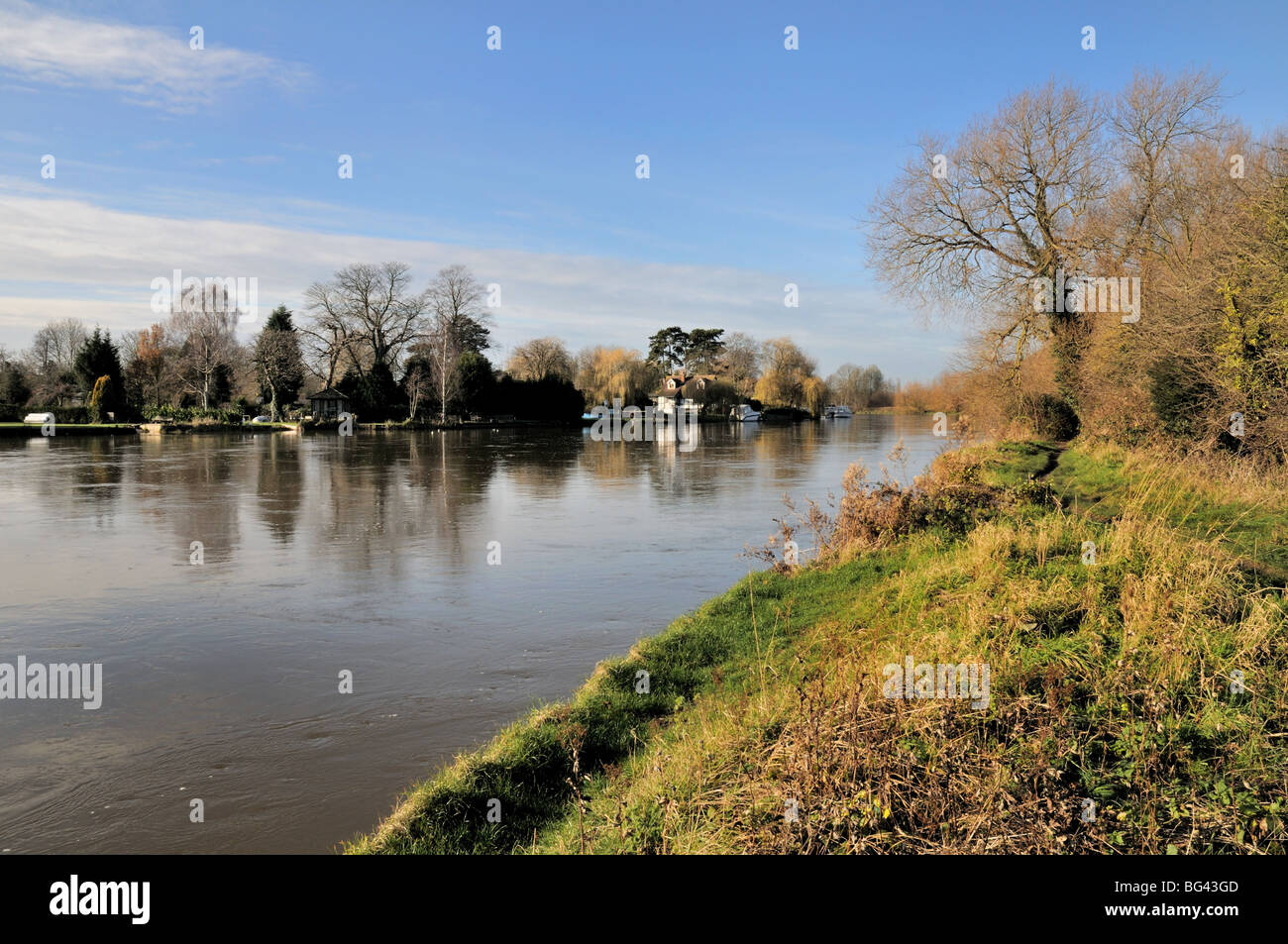 River Thames at Boveney England Stock Photo - Alamy