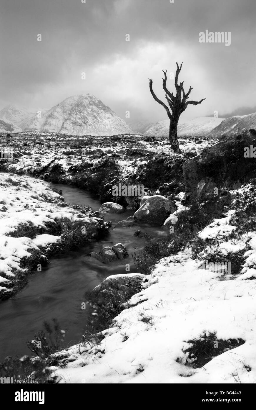 Scotland moor landscape Black and White Stock Photos & Images - Alamy