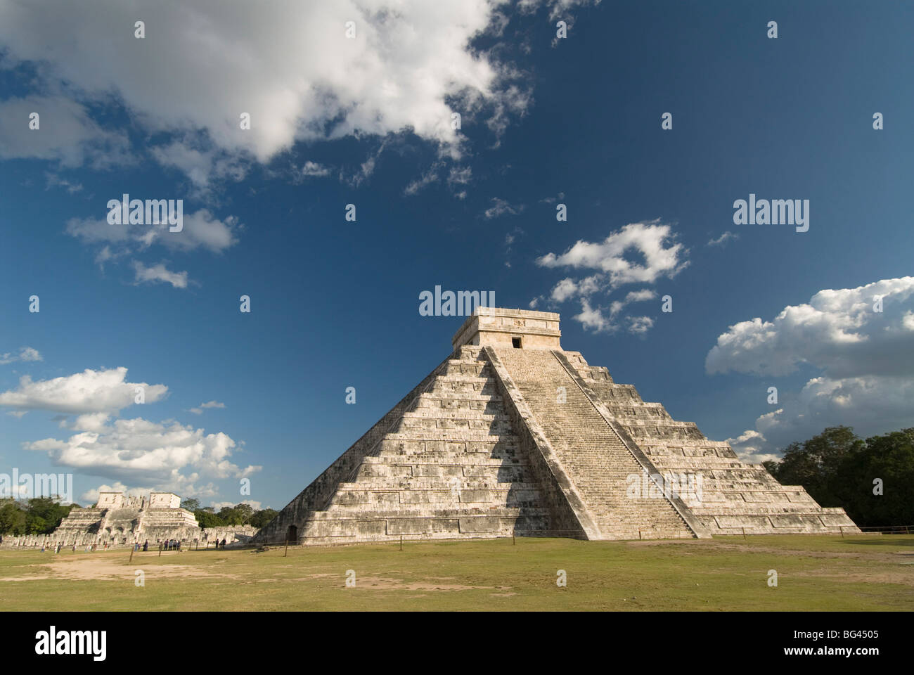 El Castillo (Pyramid of Kukulcan), Chichen Itza, UNESCO World Heritage ...