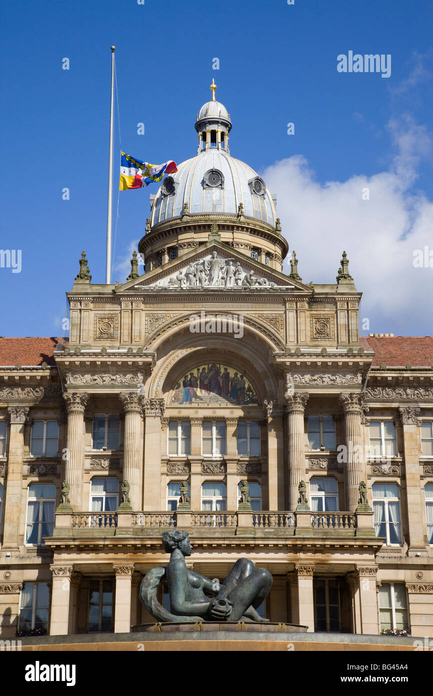 England, Birmingham, Victoria Square, Council House Building Stock ...