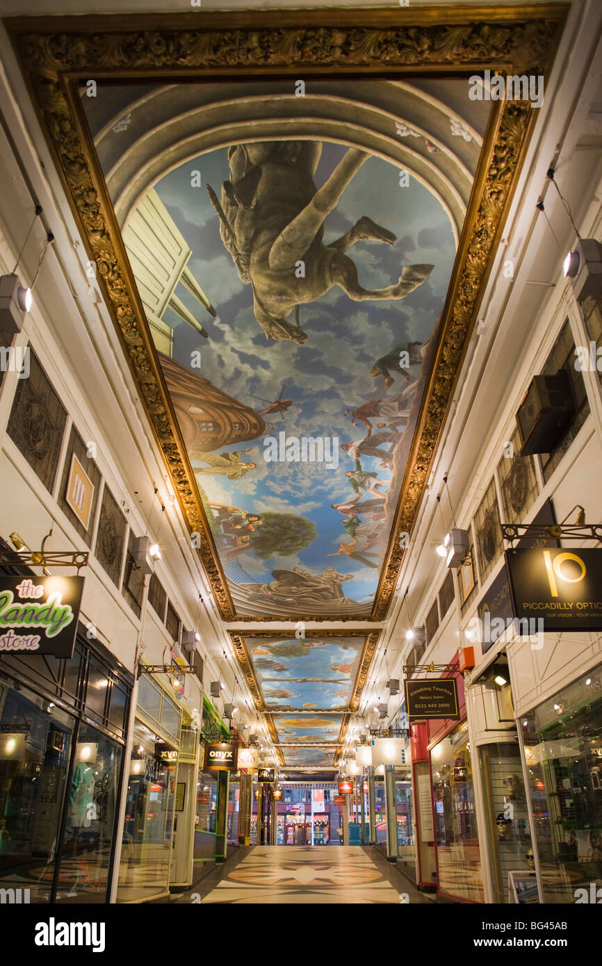 England, Birmingham, Piccadilly Shopping Arcade Stock Photo - Alamy