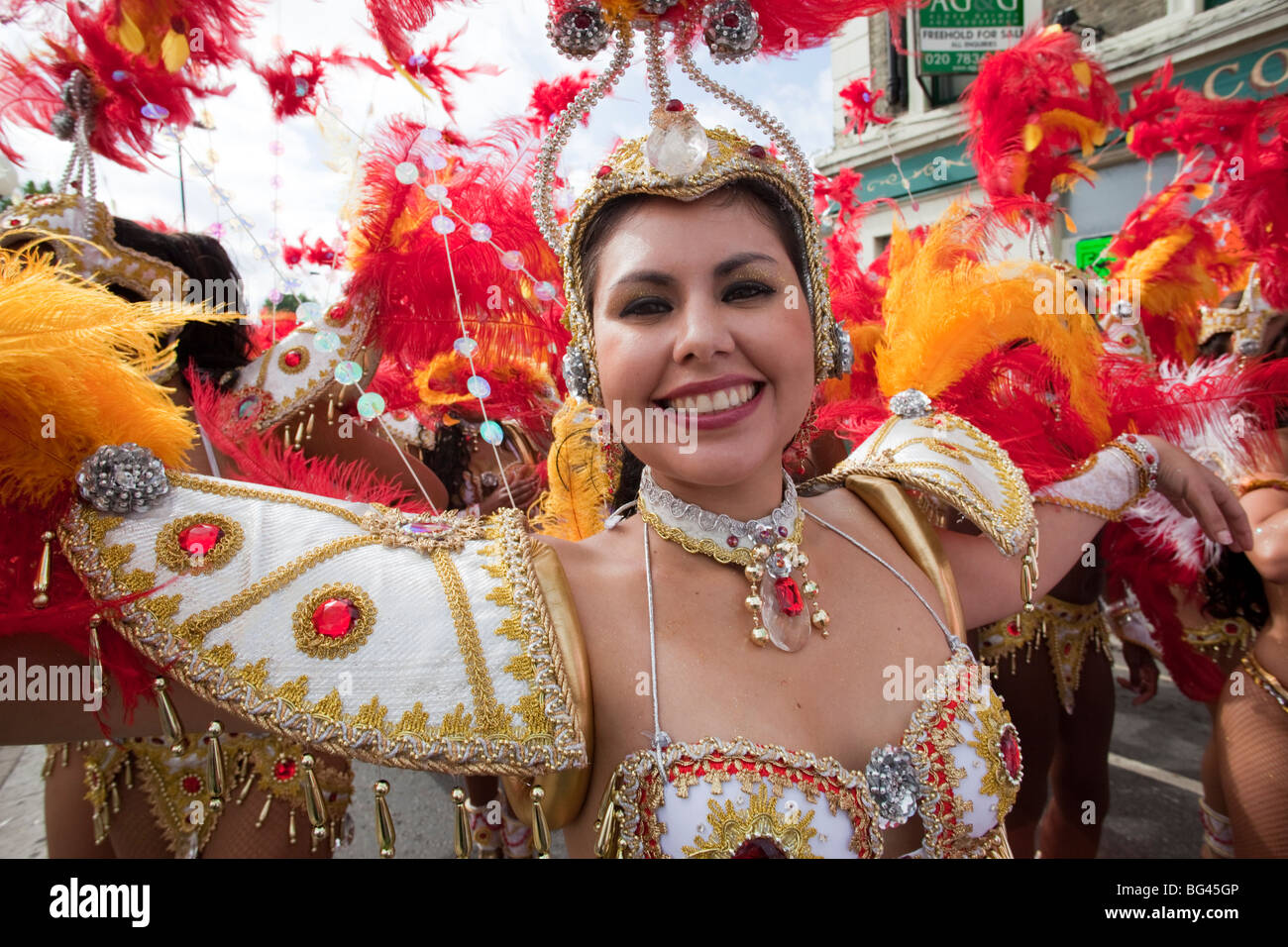 England, London, Notting Hill Carnival Stock Photo - Alamy
