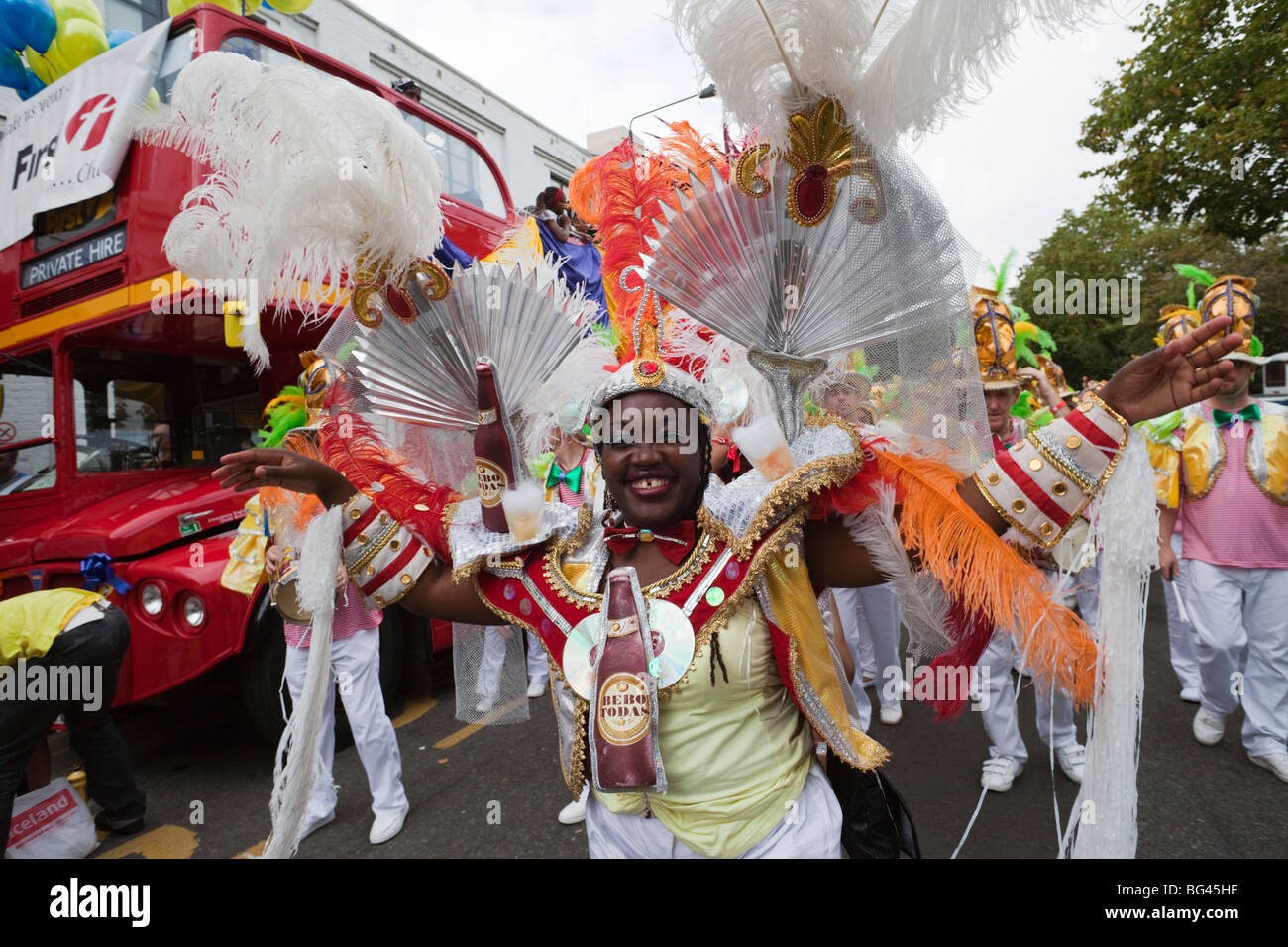 England, London, Notting Hill Carnival Stock Photo - Alamy