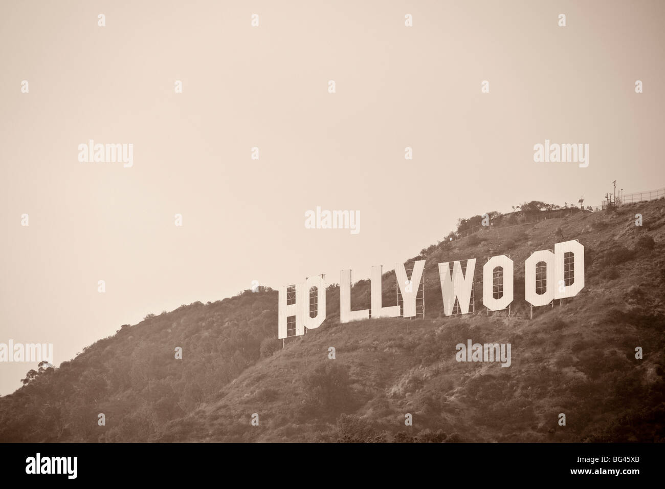 USA, California, Los Angeles, Hollywood Sign Stock Photo - Alamy