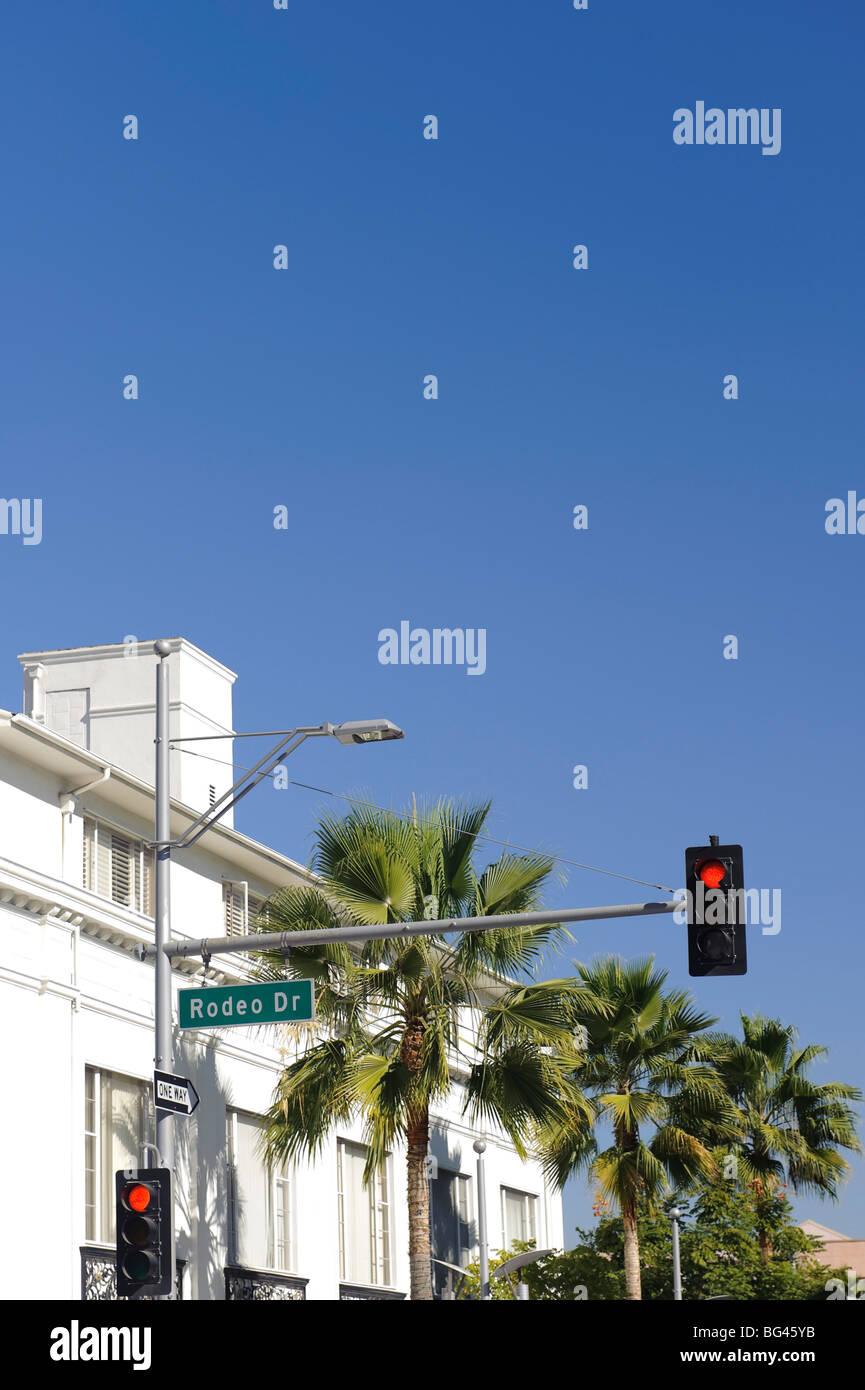 USA, California, Los Angeles, Beverly Hills, Rodeo Drive Stock Photo ...