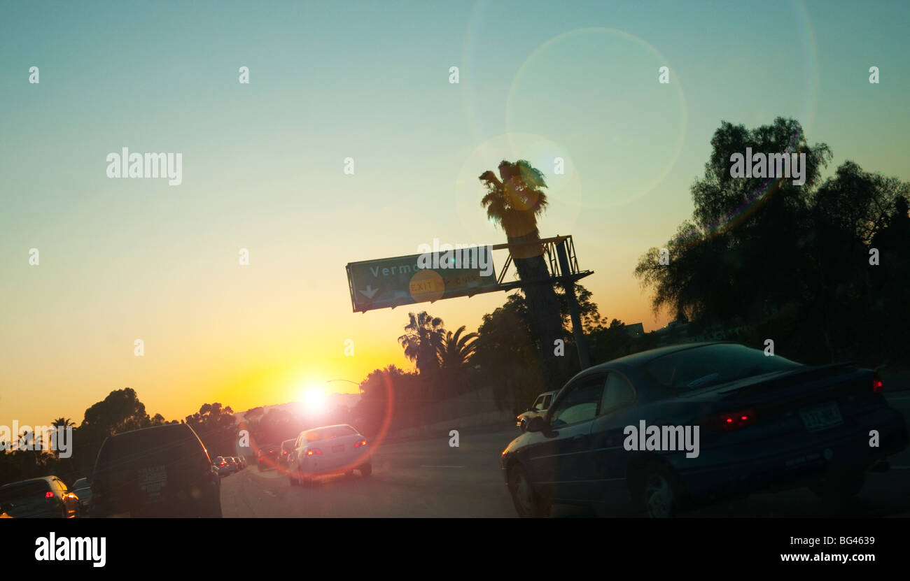 USA, California, Los Angeles, Route 101 Stock Photo - Alamy