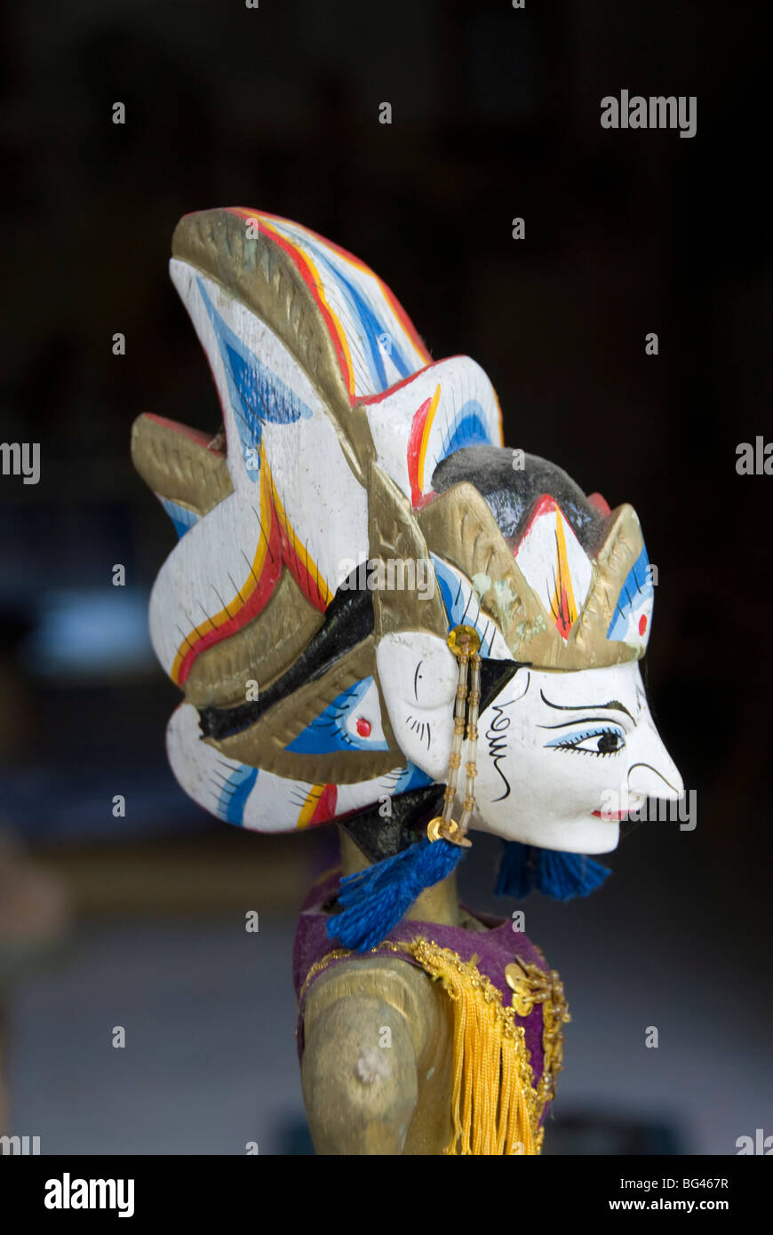 Puppet made by master puppet maker, Pellatan Village, Bali, Indonesia ...