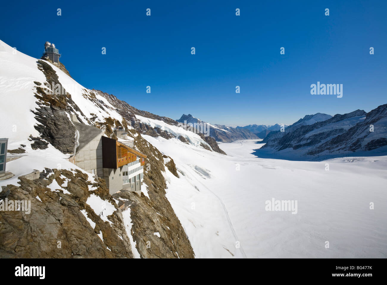 Sphinx Observatory & Aletsch Glacier, Jungfraujoch, Top of Europe ...