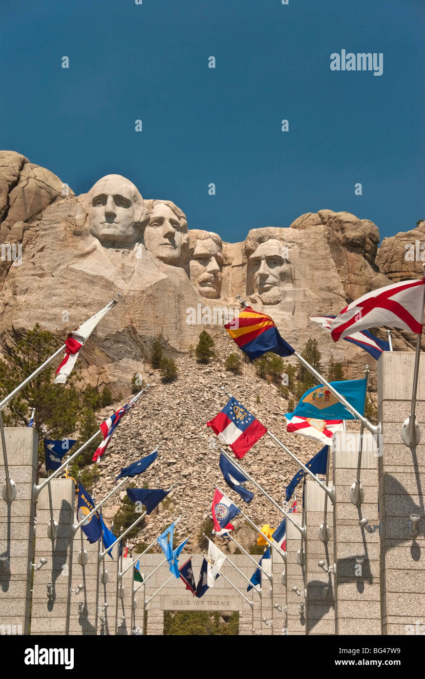 Mount Rushmore National Monument, South Dakota, United States of ...