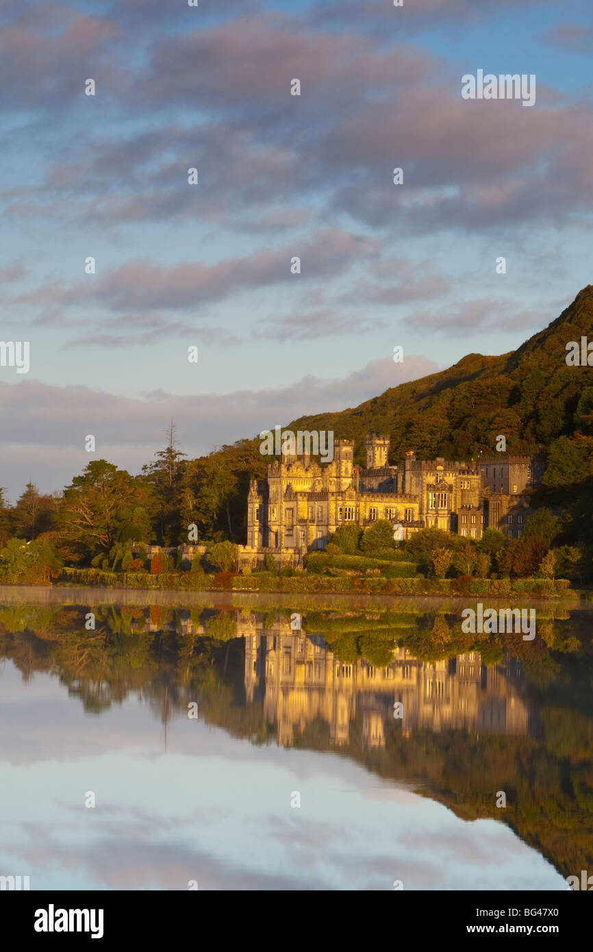 Kylemore Abbey, Connemara National Park, Connemara, Co. Galway, Ireland ...