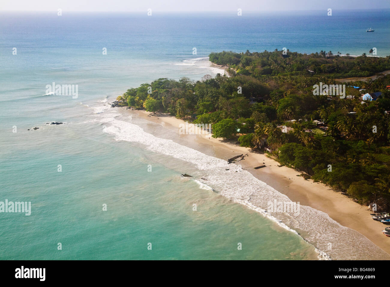 Nicaragua, Coastline near Bluefields Stock Photo - Alamy