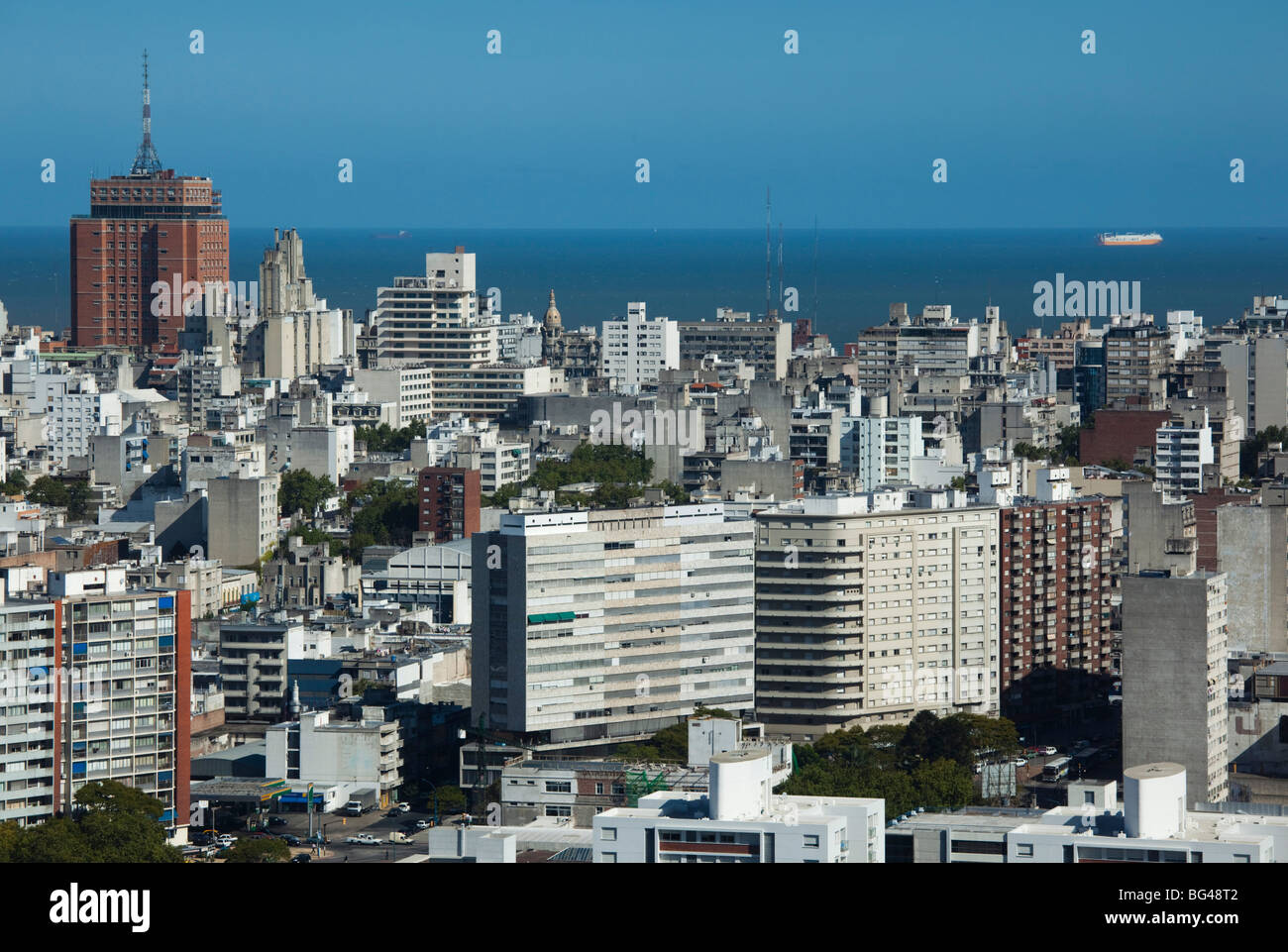 City view from torre antel tower hi-res stock photography and images ...