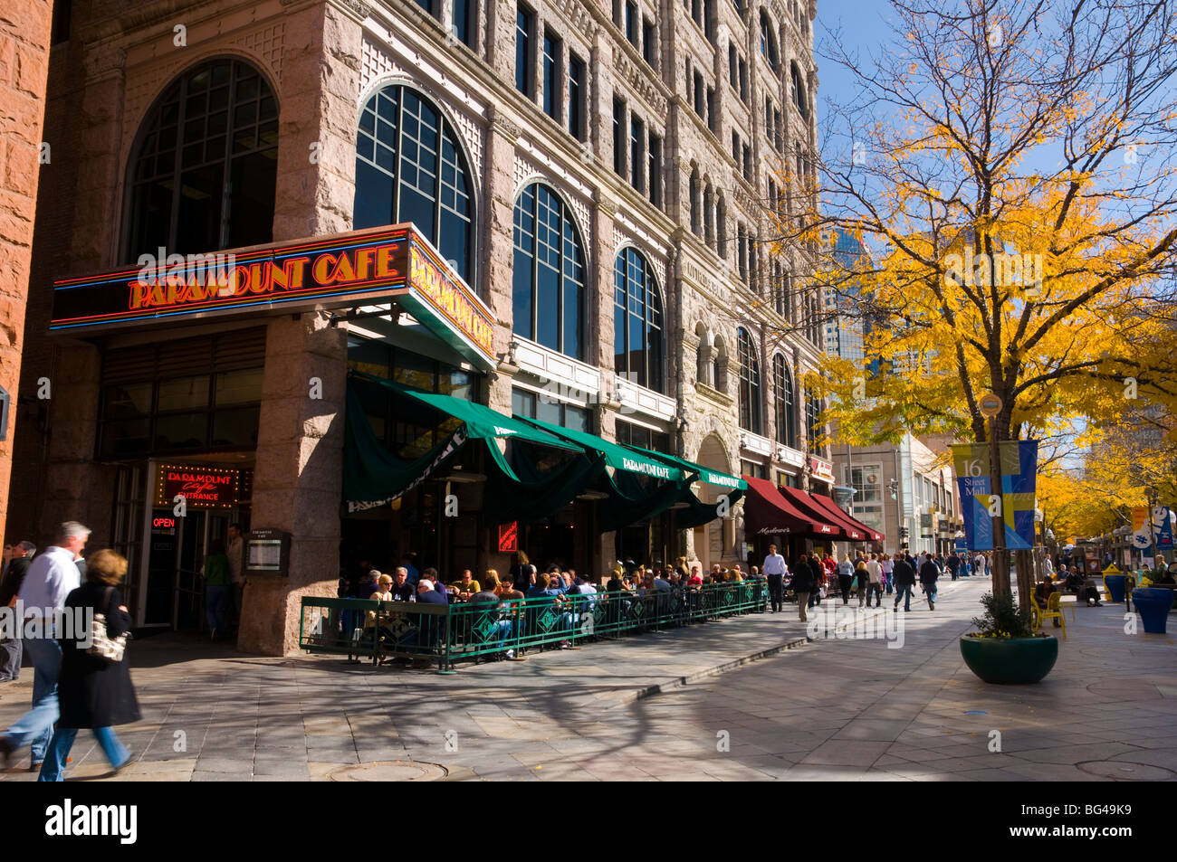 USA, Colorado, Denver, Cafe Stock Photo - Alamy