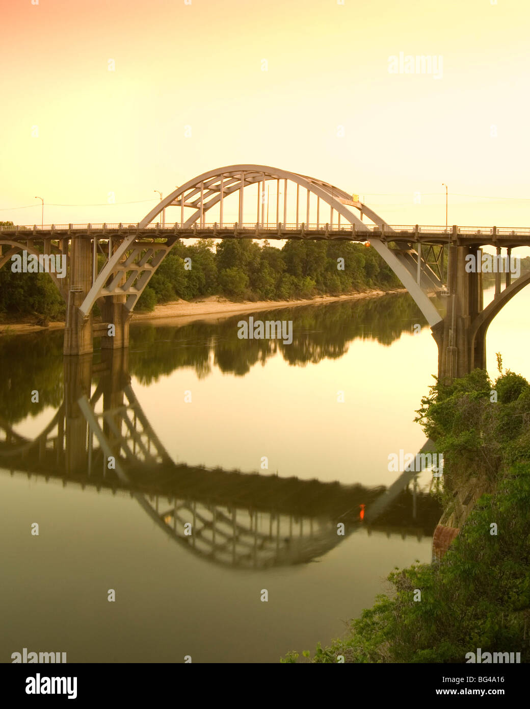 USA, Alabama, Selma, Edmund Pettus Bridge, American Civil Rights ...