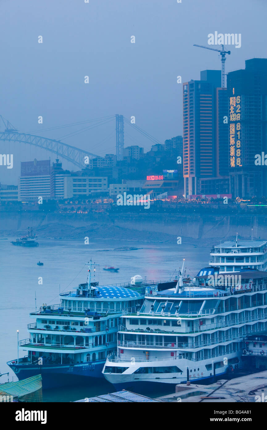 China, Chongqing Province, Yangtze River, Chongqing City, River ...