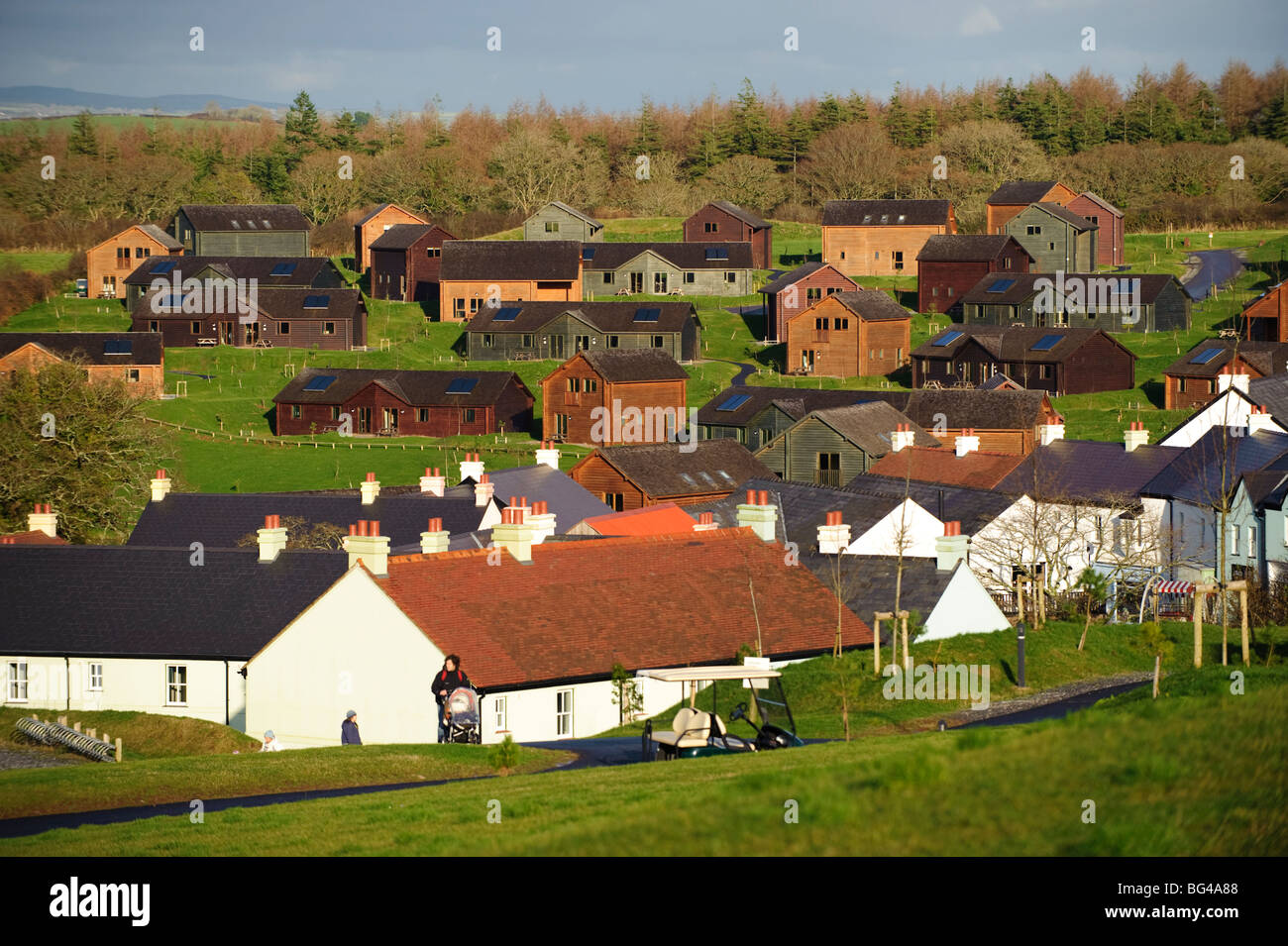 Bluestone resort village hi-res stock photography and images - Alamy