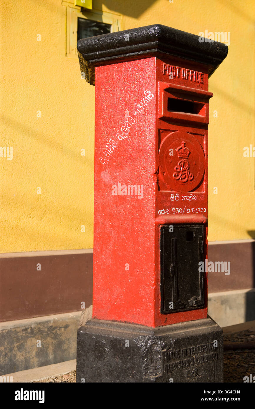 Post box in Galle, Sri Lanka Stock Photo - Alamy