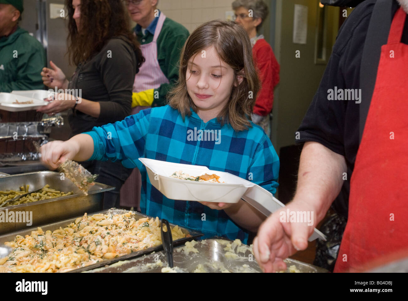 Thanksgiving dinners prepared at the Park Slope Christian Help CHIPS ...