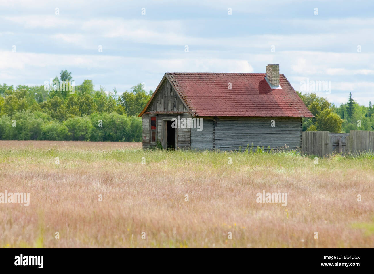 Barn exterior, Manitoba, Canada Stock Photo - Alamy