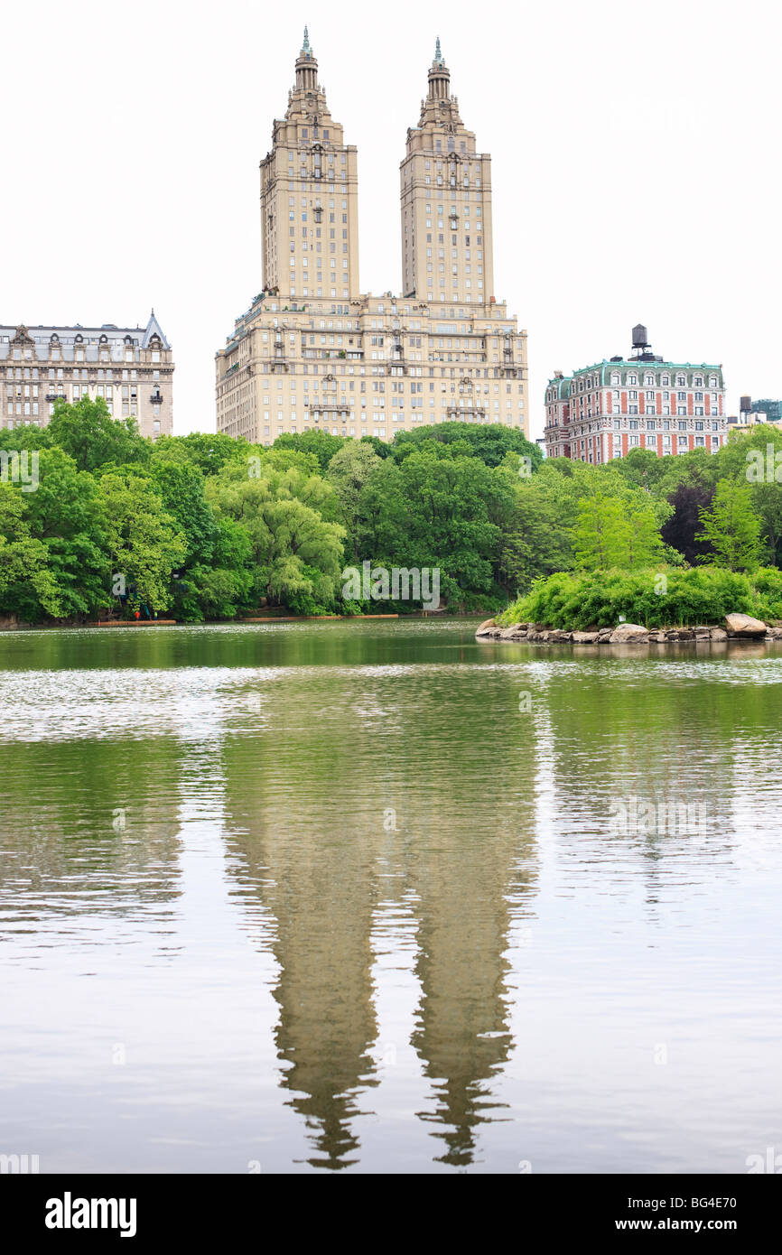 The San Remo building from Central Park, Manhattan, New York City, New ...