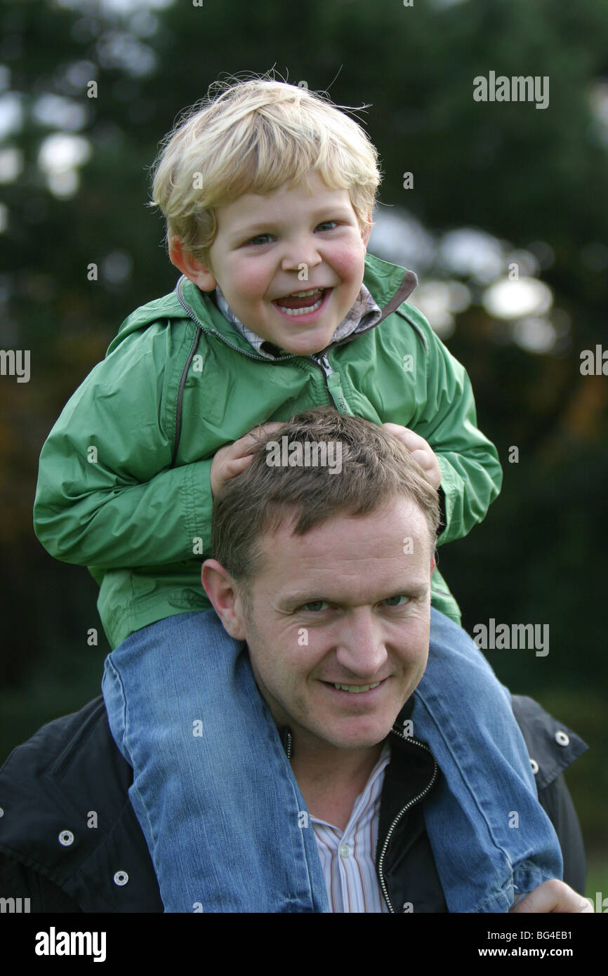 Father & son Stock Photo - Alamy