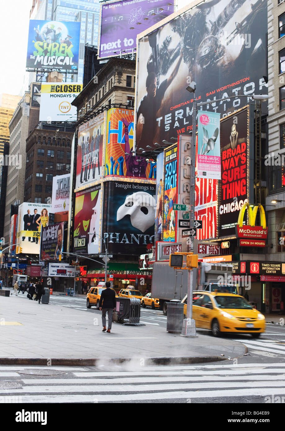 Times square signage hi-res stock photography and images - Alamy