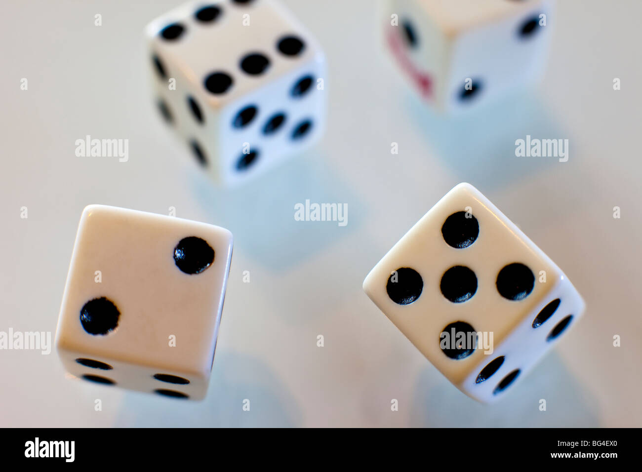 Dice four hi-res stock photography and images - Alamy