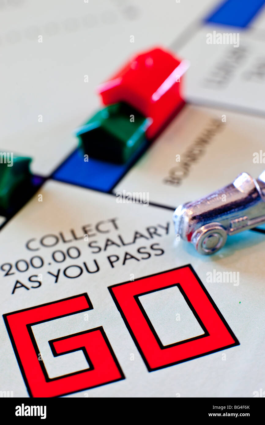 Pass go monopoly hi-res stock photography and images - Alamy