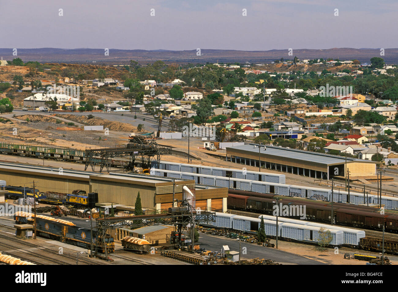 Broken Hill, the famous mining town (the Silver City), still producing ...