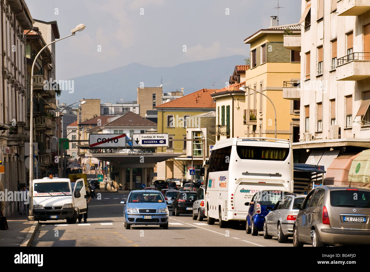 Customs of Como Chiasso, Como, Italy Stock Photo - Alamy