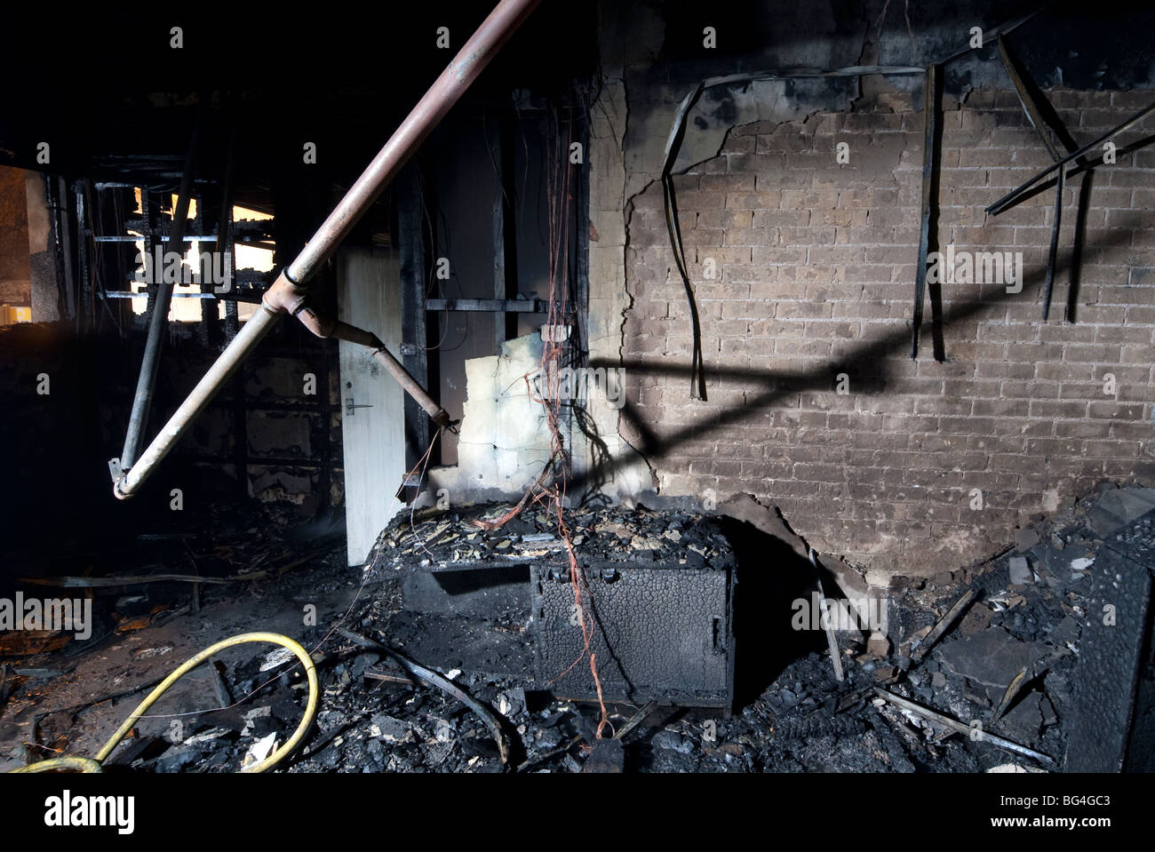 Destroyed office hi-res stock photography and images - Alamy