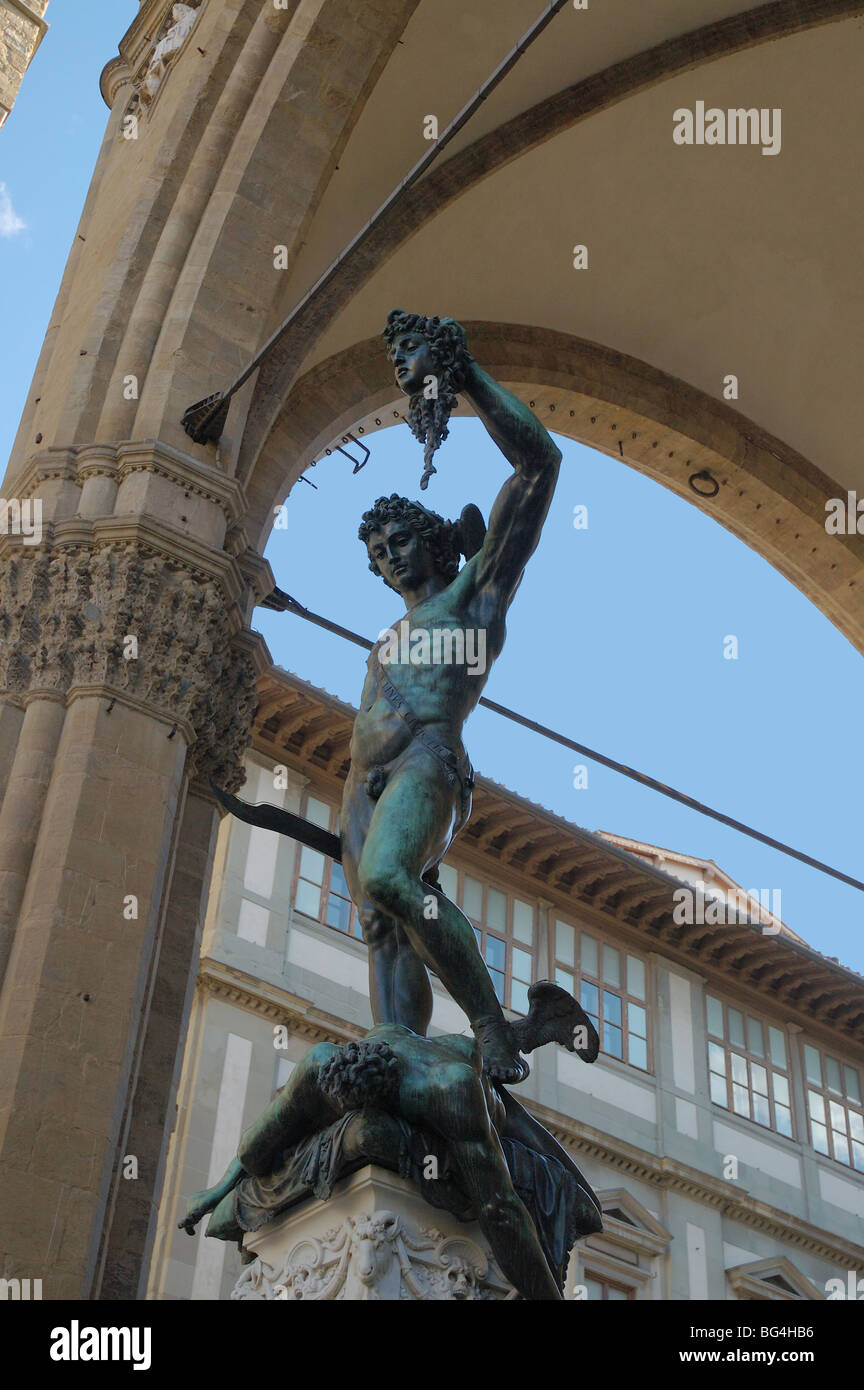 Statue perseus killing medusa in hi-res stock photography and images ...