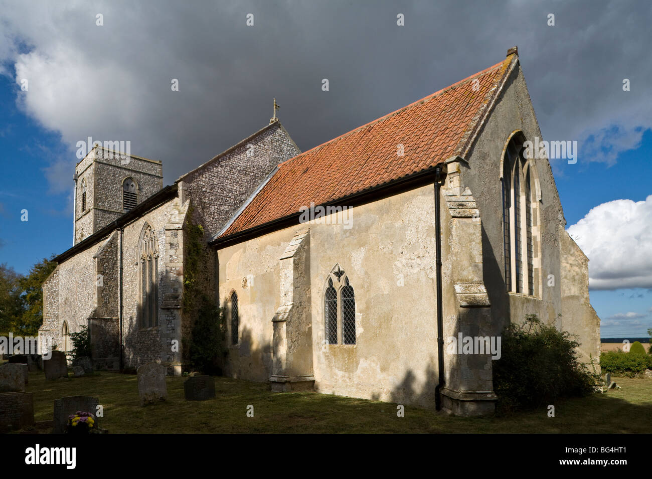 The Church of Our Lady and Saint Margaret at Calthorpe, Norfolk, UK ...