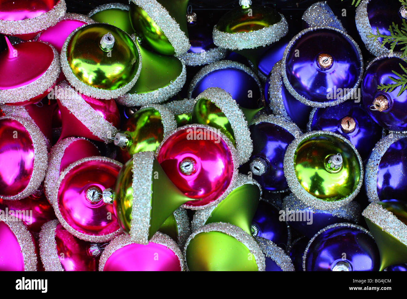 Colorful glass balls Stock Photo - Alamy
