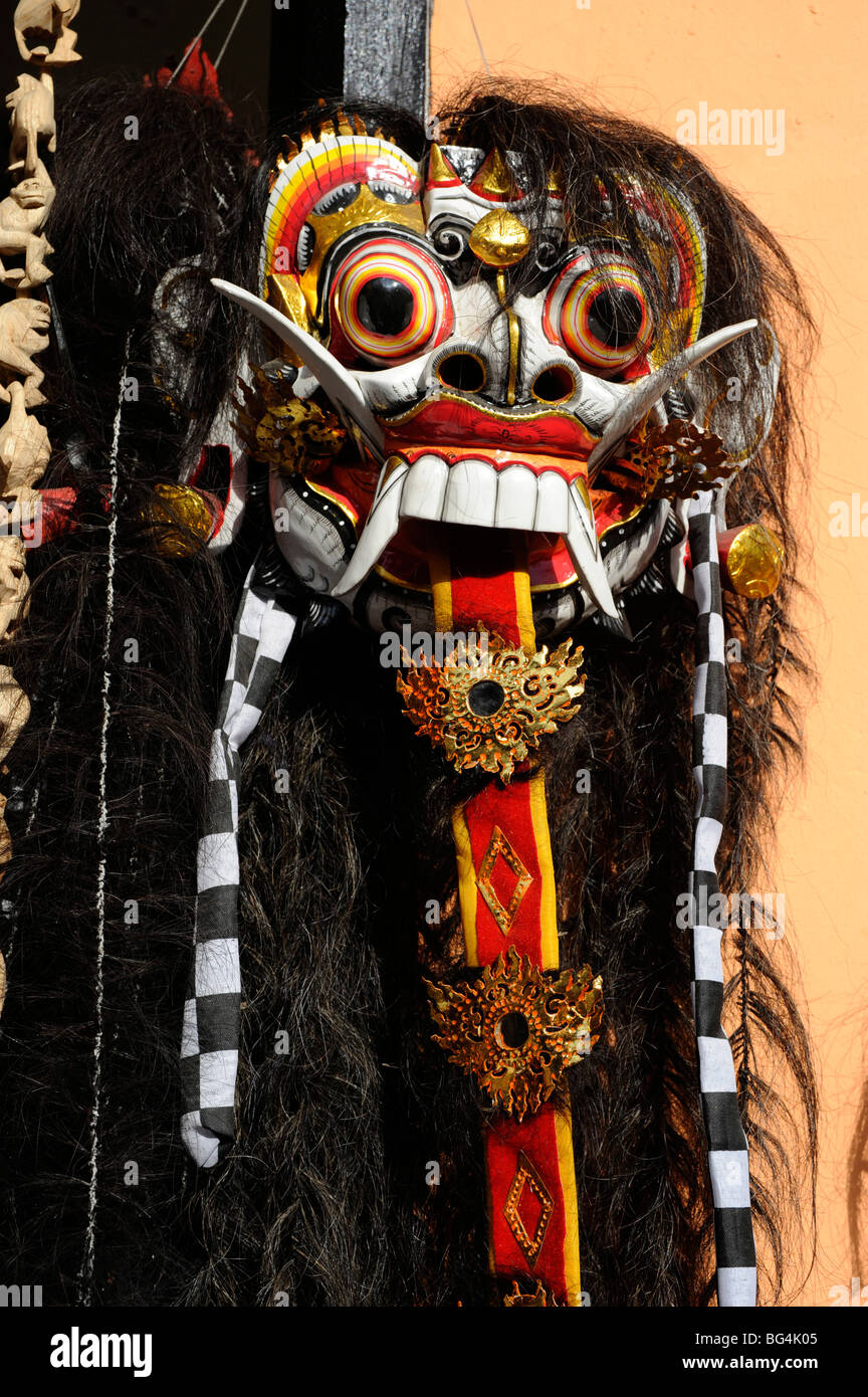 Antique Barong mask, Ubud, Bali, Indonesia Stock Photo - Alamy