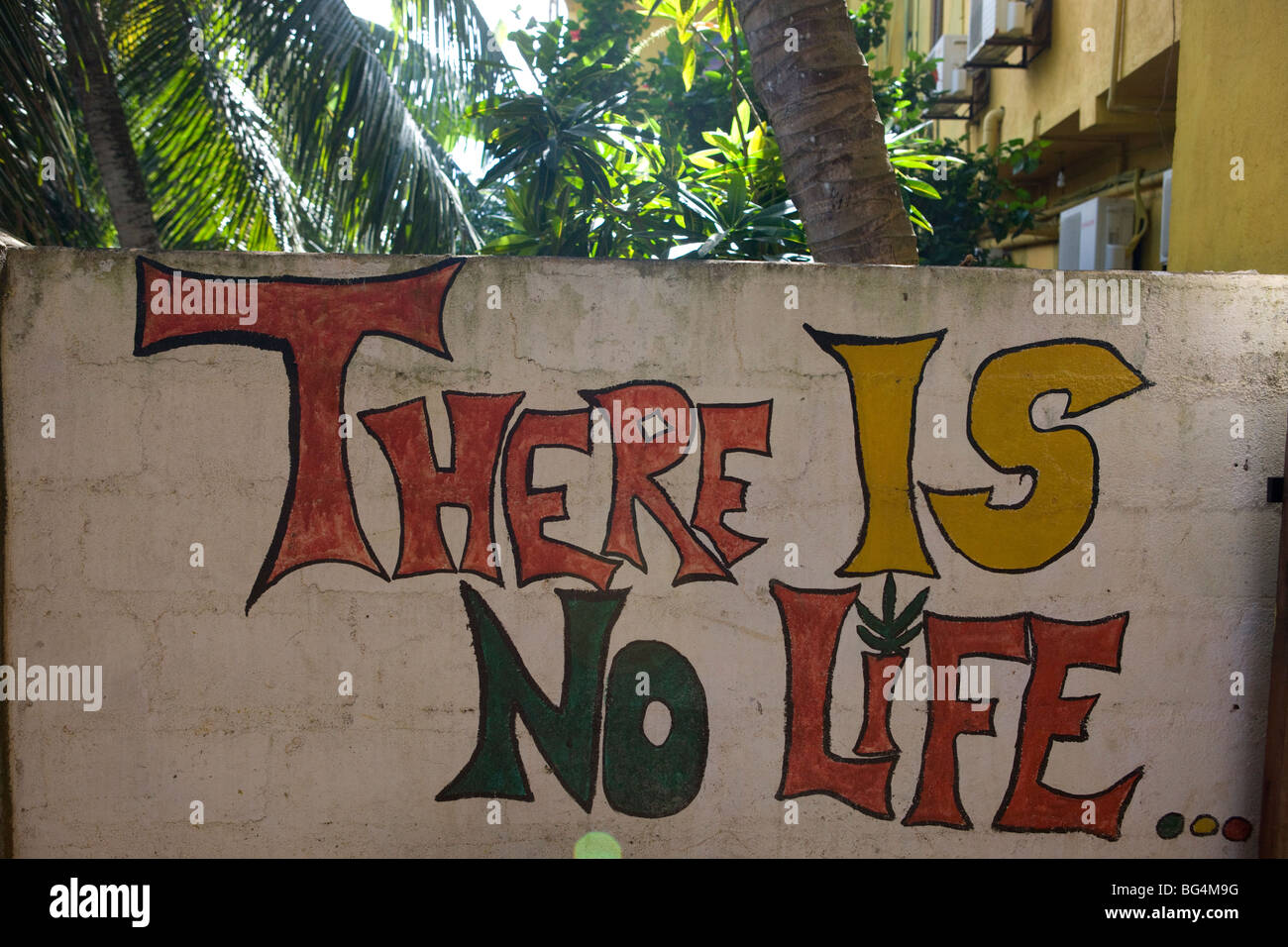 There is no Life sign, Sri Lanka Stock Photo - Alamy