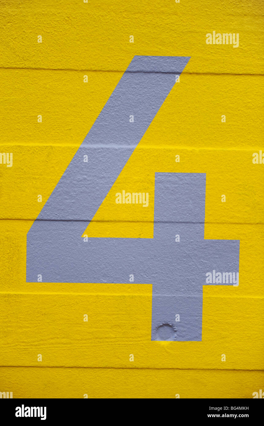 Number 4 hi-res stock photography and images - Alamy