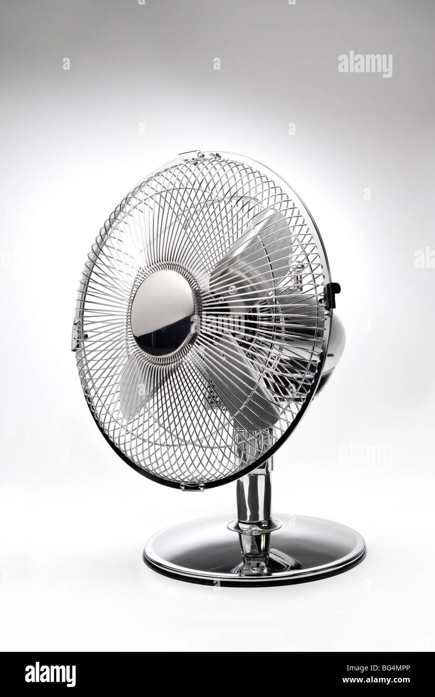A Chrome Fan Stock Photo - Alamy