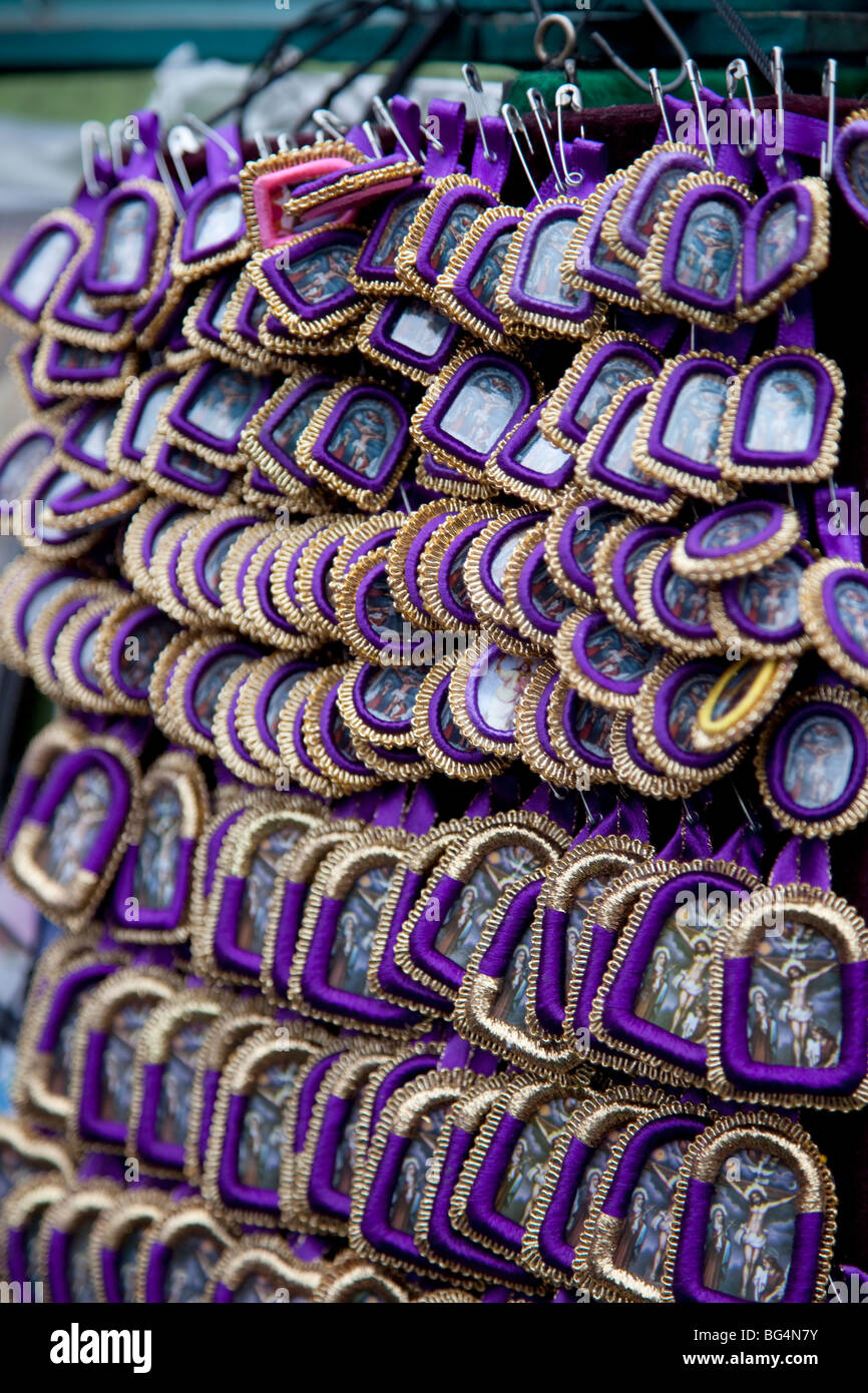 The Senor de Milagros, or Lord of Miracles Procession, in Lima, Peru ...